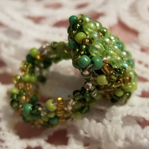 Jewelry | Handmade Beaded Ring | Poshmark